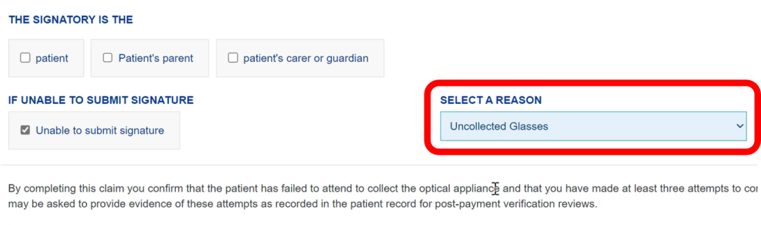 General Ophthalmic Payments | PCSE